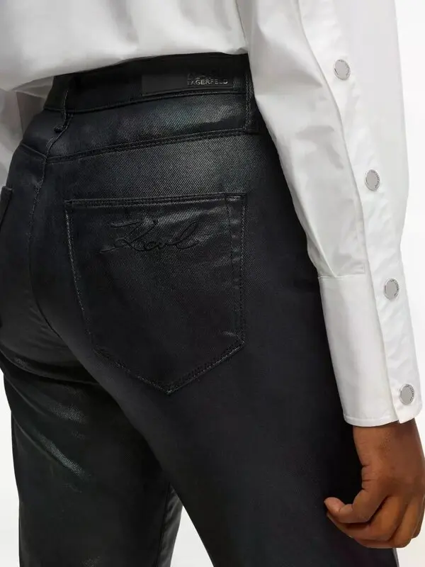 Karl Lagerfeld Mid-rise Straight Jeans