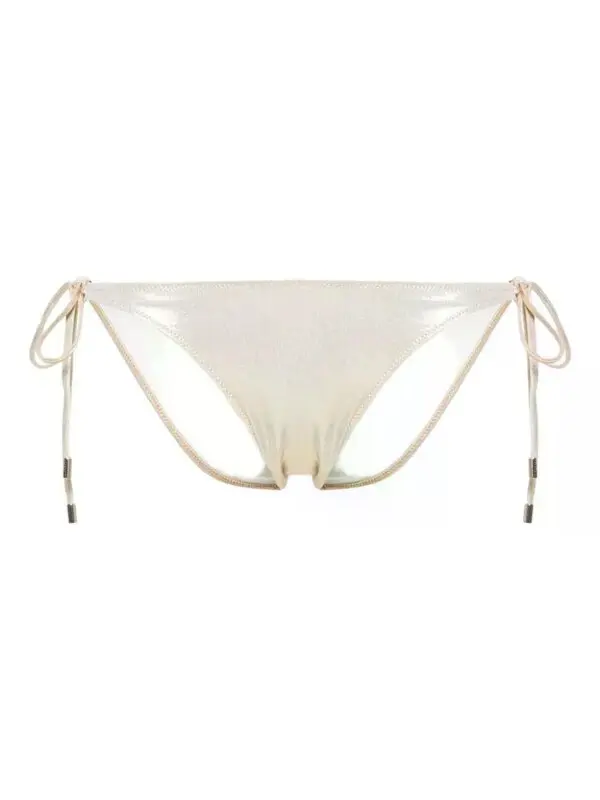 Melissa Odabash Metallic Bikini Bottom - Neutrals