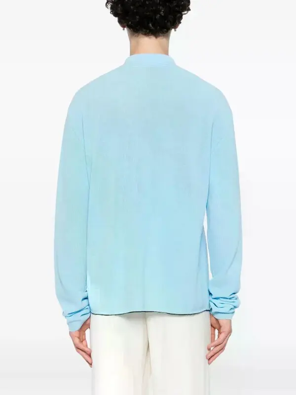 Jacquemus Pocket Long-sleeved Polo Shirt