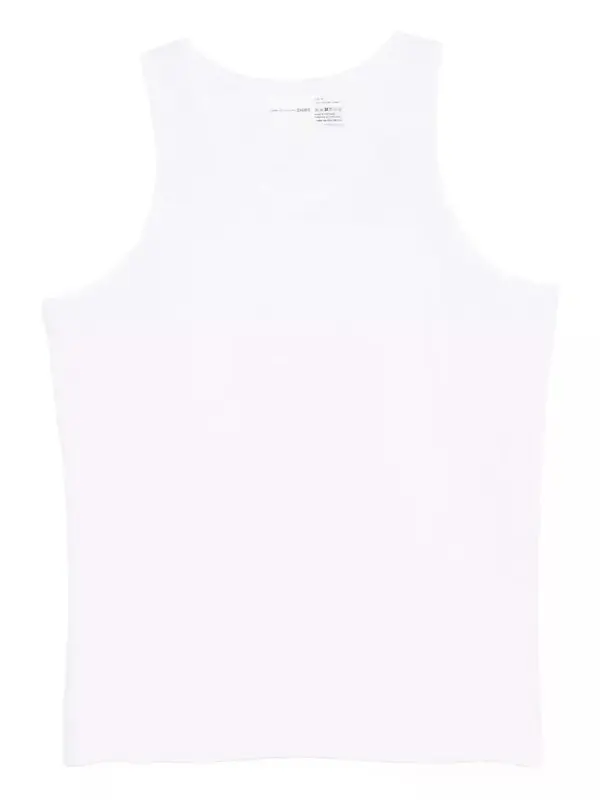 Comme Des Garçons Cotton Vest - White
