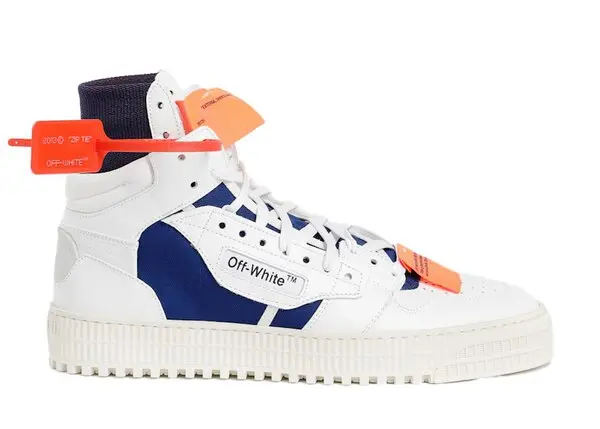 Off-White Off 3.0 Low Sneakers - White/blue