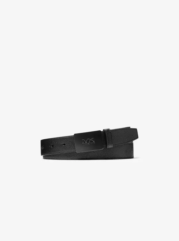 Michael Kors Plaque Belt - Black