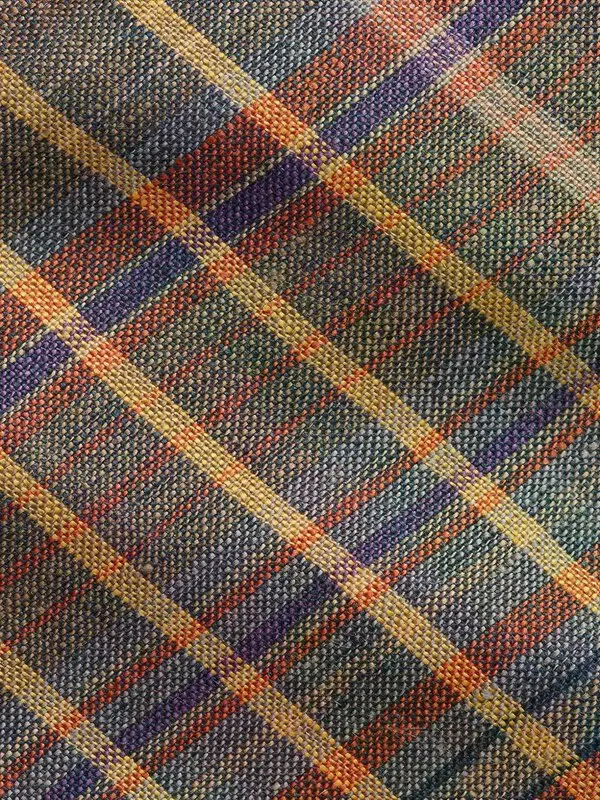 Polo Ralph Lauren Plaid Linen Neck Tie