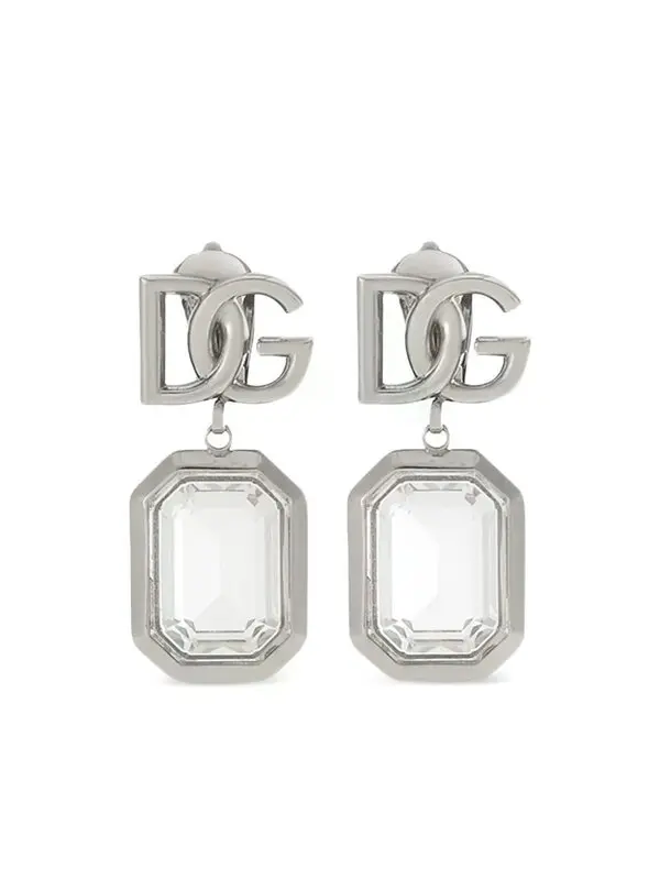 Dolce & Gabbana Drop Earrings - Silver