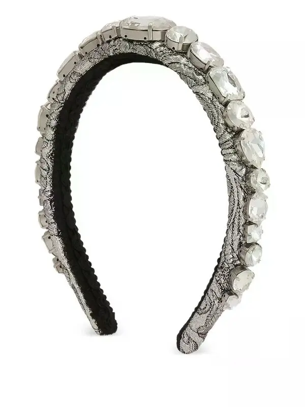 Dolce & Gabbana Floral Jacquard Headband