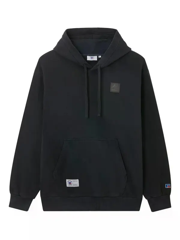 CHOCOOLATE Patch Detail Hoodie - Black