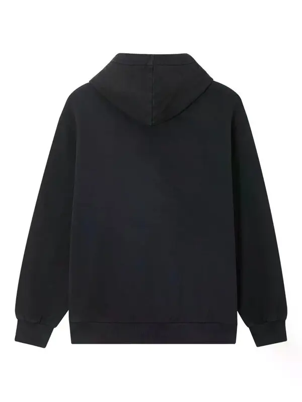 CHOCOOLATE Patch Detail Hoodie - Black