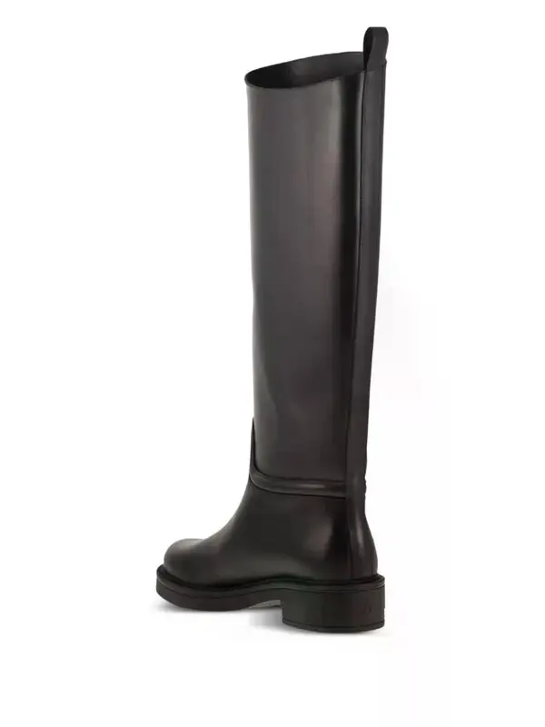 STUART WEITZMAN 40mm Celia Leather Boots - Black