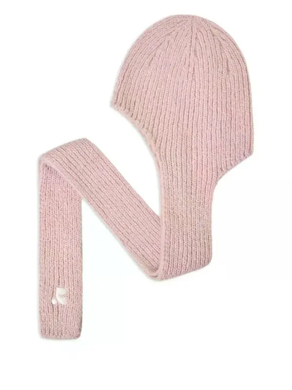 REST&RECREATION Logo-embroidered Beanie - Pink