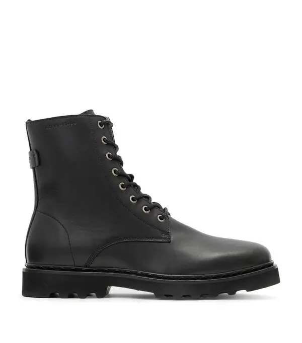 ALLSAINTS Leather Skiff Military Boots