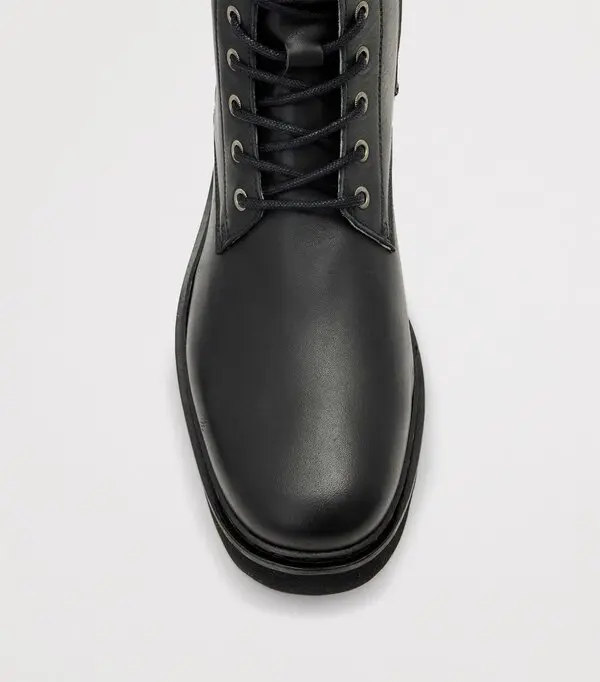 ALLSAINTS Leather Skiff Military Boots