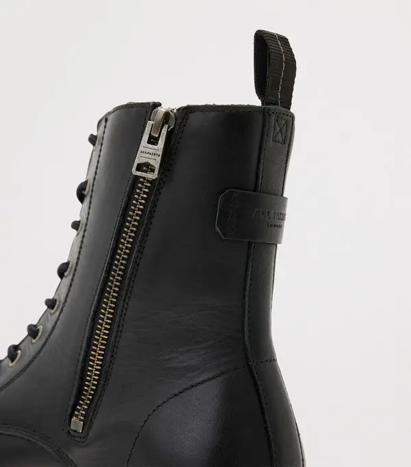 ALLSAINTS Leather Skiff Military Boots