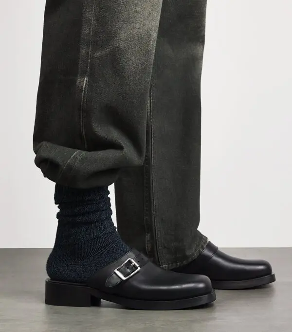Our Legacy Leather Camion Mules