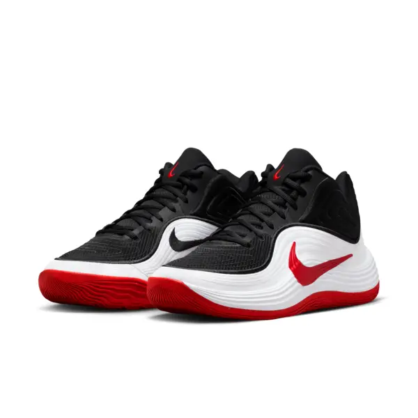 Nike Precision Mid Basketball Shoes - Black