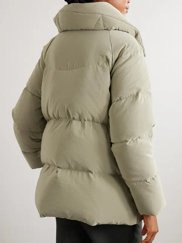 Varley Valencia Quilted Crinkled-shell Down Jacket