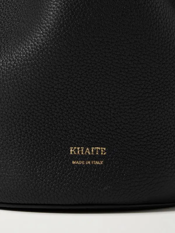 Khaite Lotus Mini Textured-leather Tote