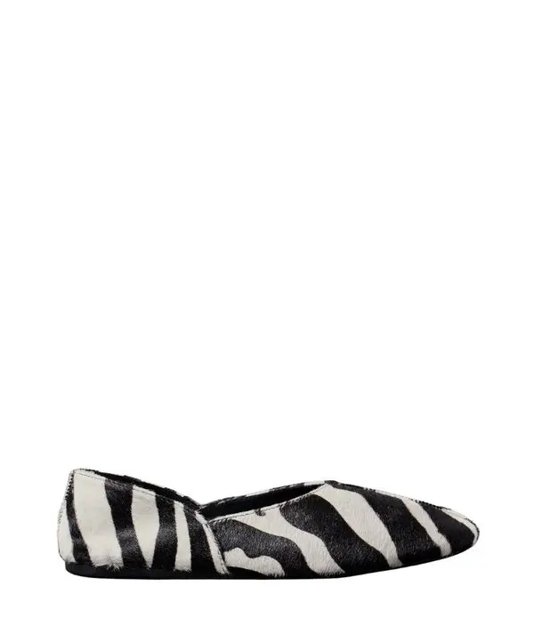 Khaite Jane Zebra-print Flats - Animal Print