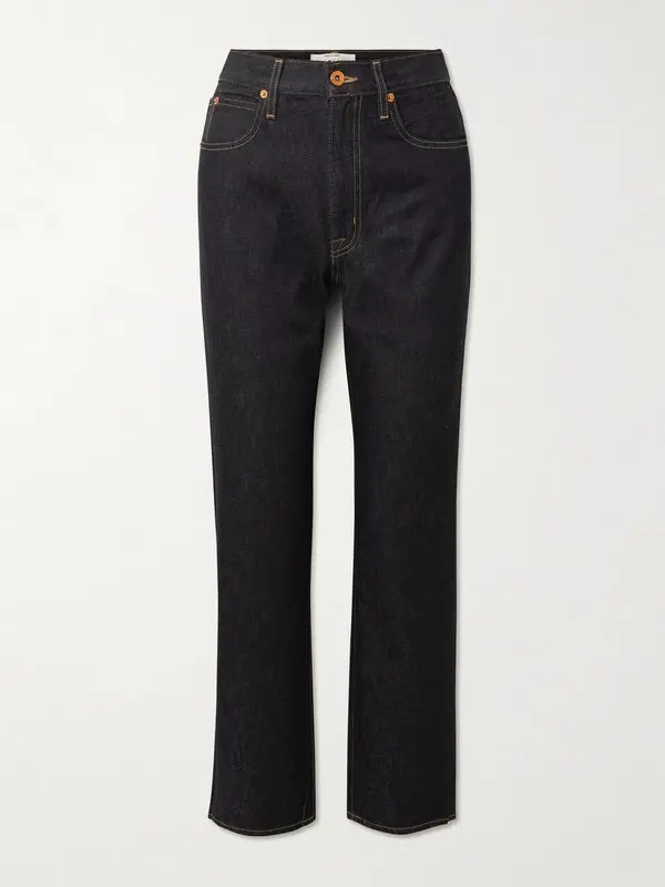 SLVRLAKE London High-rise Straight-leg Jeans - Blue