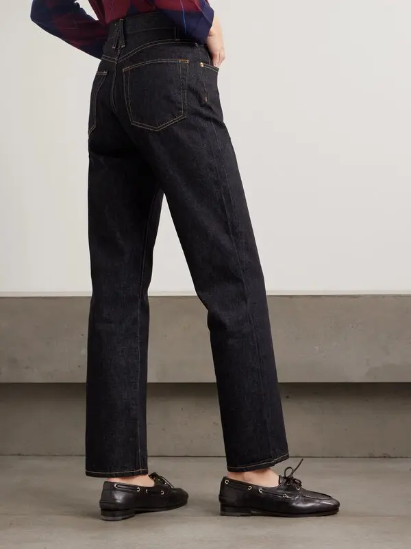 SLVRLAKE London High-rise Straight-leg Jeans - Blue