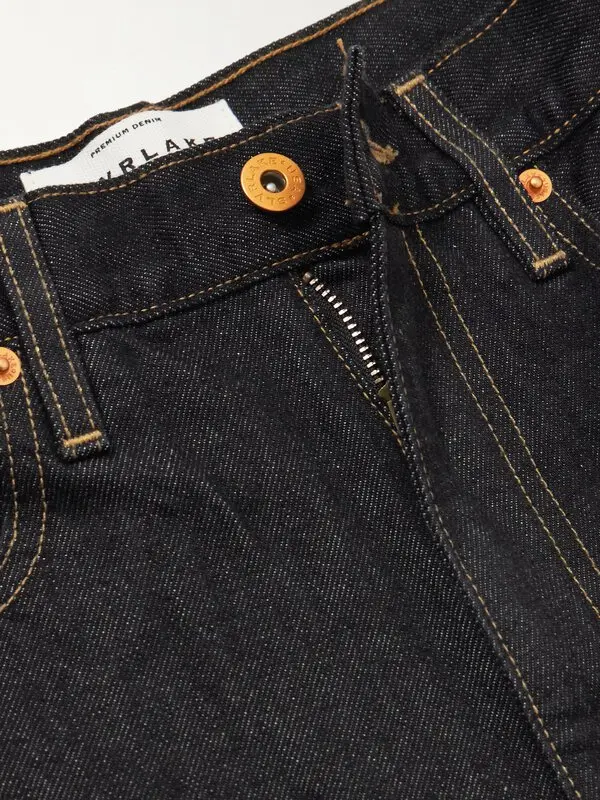 SLVRLAKE London High-rise Straight-leg Jeans - Blue