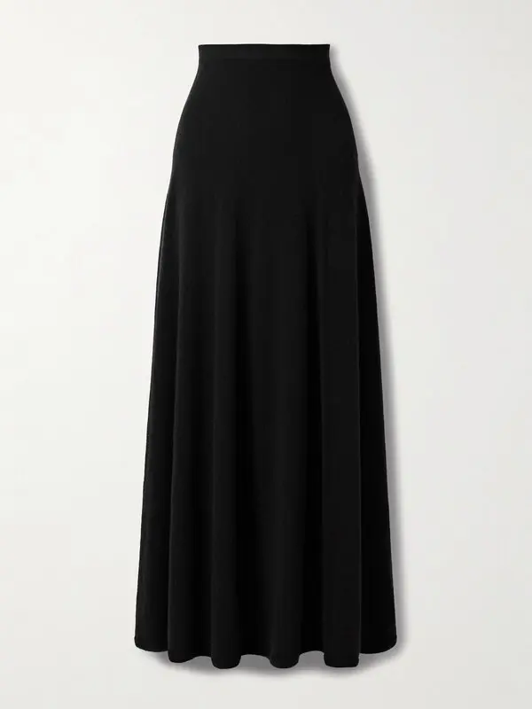 THE ROW Masini Cashmere Maxi Skirt