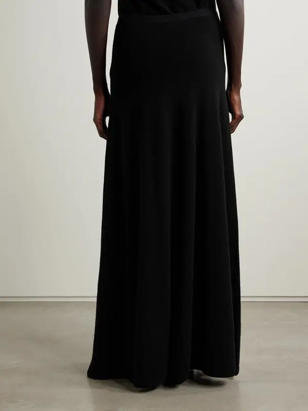 THE ROW Masini Cashmere Maxi Skirt