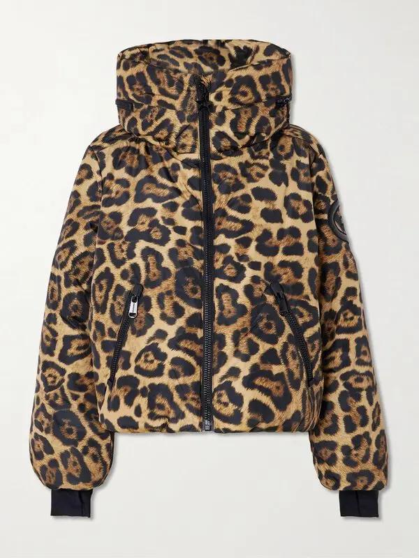 Goldbergh Pantera Leopard-print Padded Ski Jacket - Animal Print
