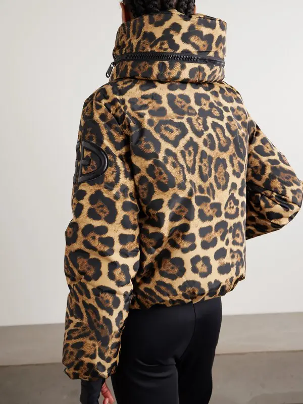 Goldbergh Pantera Leopard-print Padded Ski Jacket - Animal Print