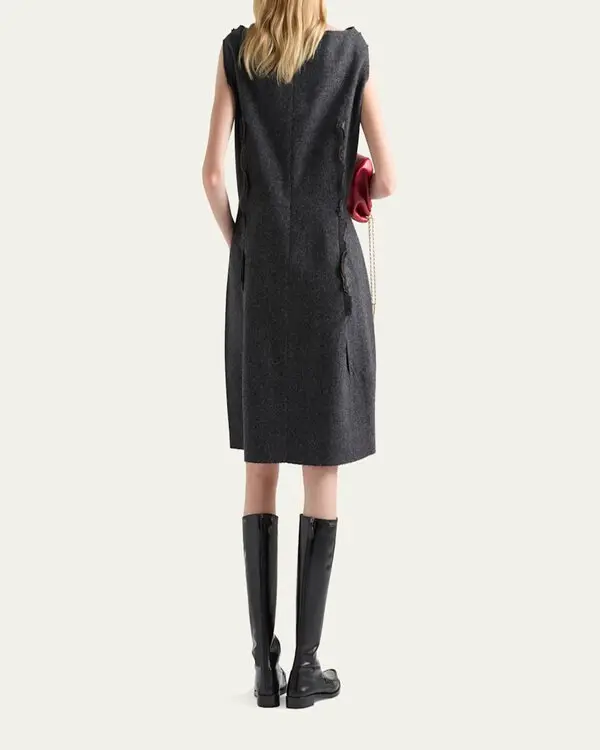 Prada Shetland Wool Dress