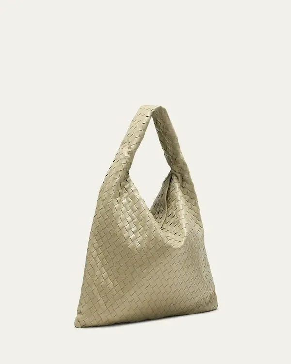 Bottega Veneta Large Hop Shoulder Bag - Travertine