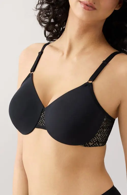 Wacoal Comfort Within Reach Underwire Bra - Black