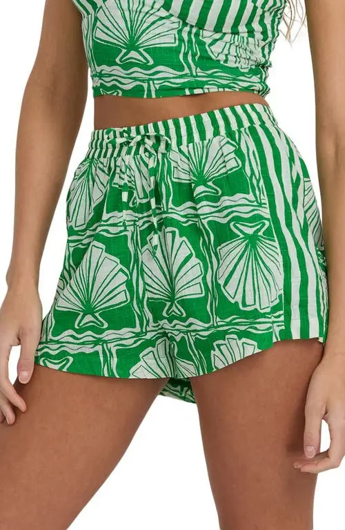 BILLABONG Seashell Cotton Shorts