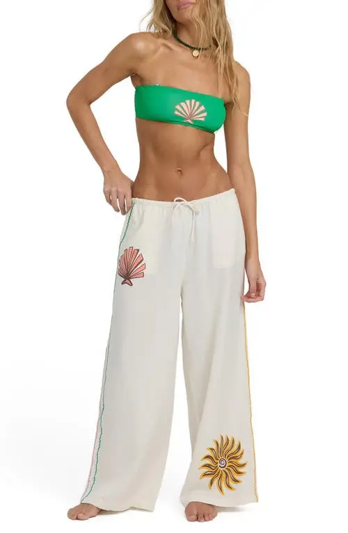 BILLABONG Wave Haze Cover-up Pants - Salt Crystal