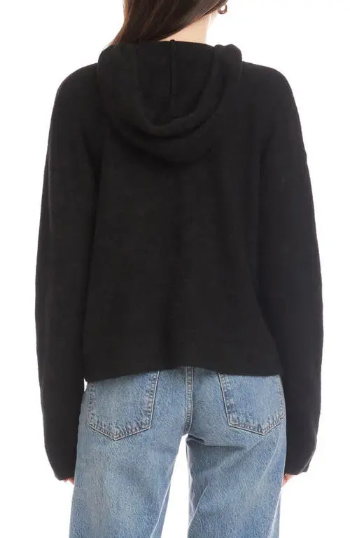 Fifteen Twenty Crystal Embellished Knit Hoodie