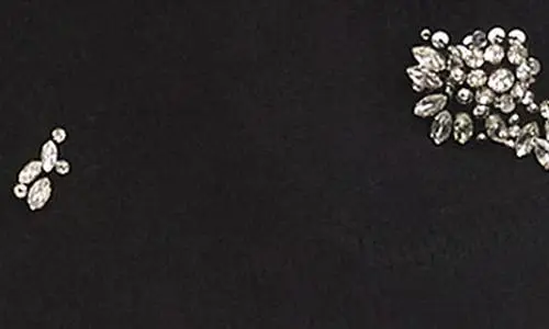 Fifteen Twenty Crystal Embellished Knit Hoodie