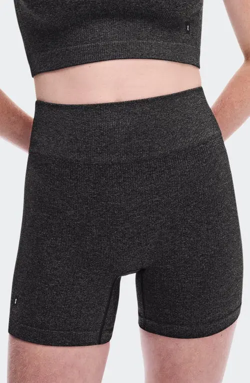 On Studio Knit Bike Shorts - Ember Heather