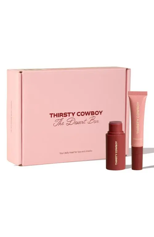 THIRSTY COWBOY The Dessert Bar Set $43.95 Value - Sandy Pink/watermelon