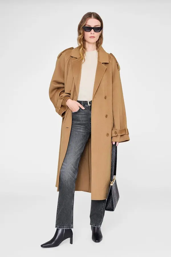 ANINE BING Jayden Leather Ankle Boots