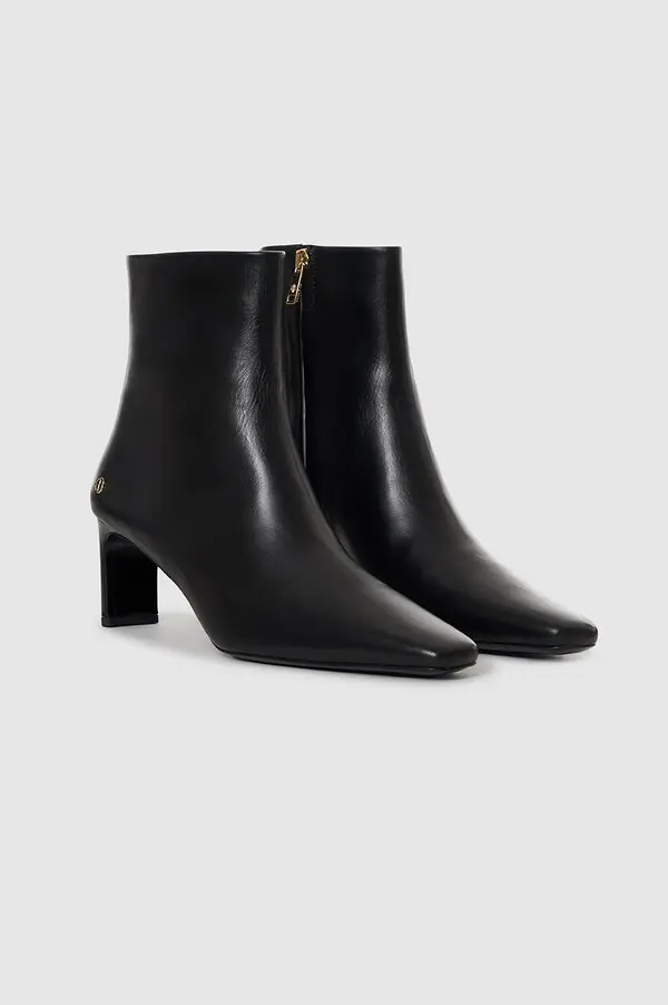 ANINE BING Jayden Leather Ankle Boots