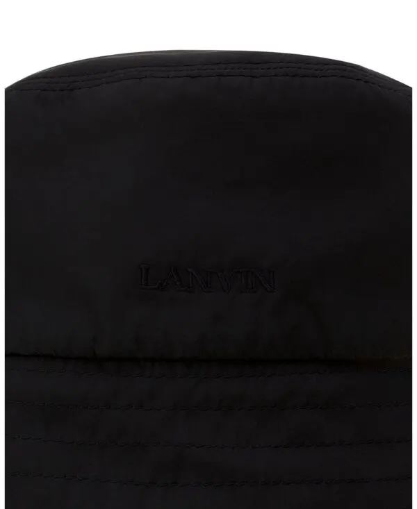 LANVIN Printed Reversible Bucket Hat - Leopard
