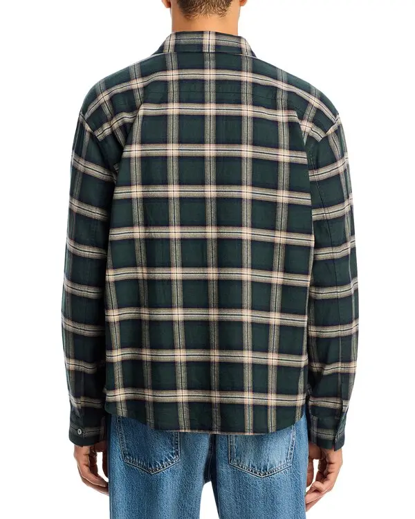 FRAME Soa Plaid Regular Fit Button Down Shirt
