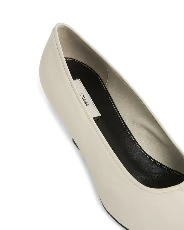 TOTEME Sharp Wedge Pumps - White