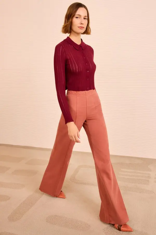 Ulla Johnson Knit Cardigan - Claret