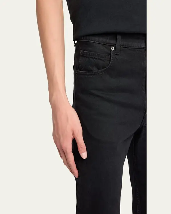 THE ROW Slim Fit Five-pocket Denim Pants