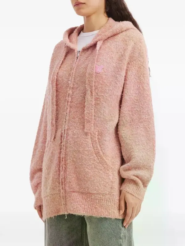 MINI CREAM Zip-fastening Hoodie