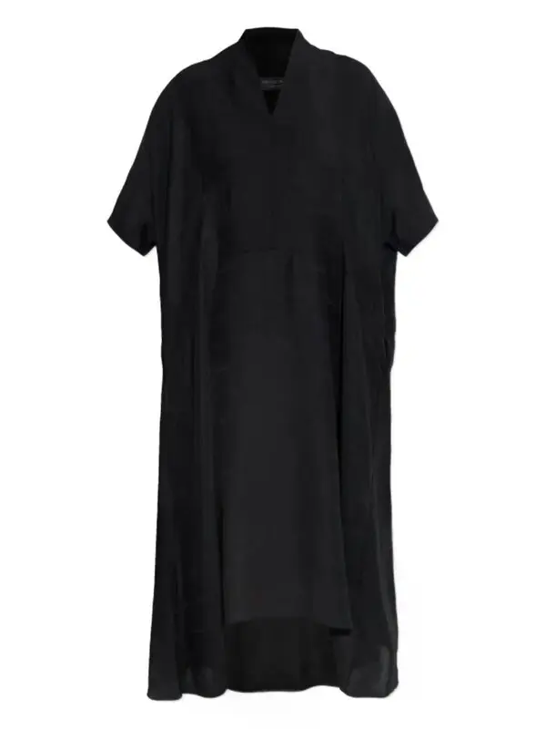 Balenciaga V-neck Midi Dress