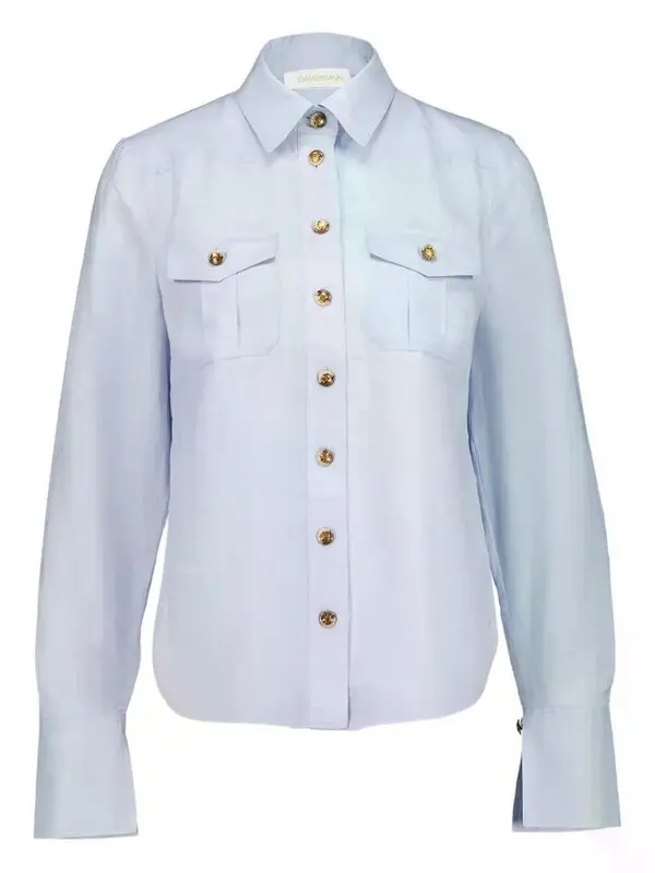 Zimmermann Safari Buttoned Shirt