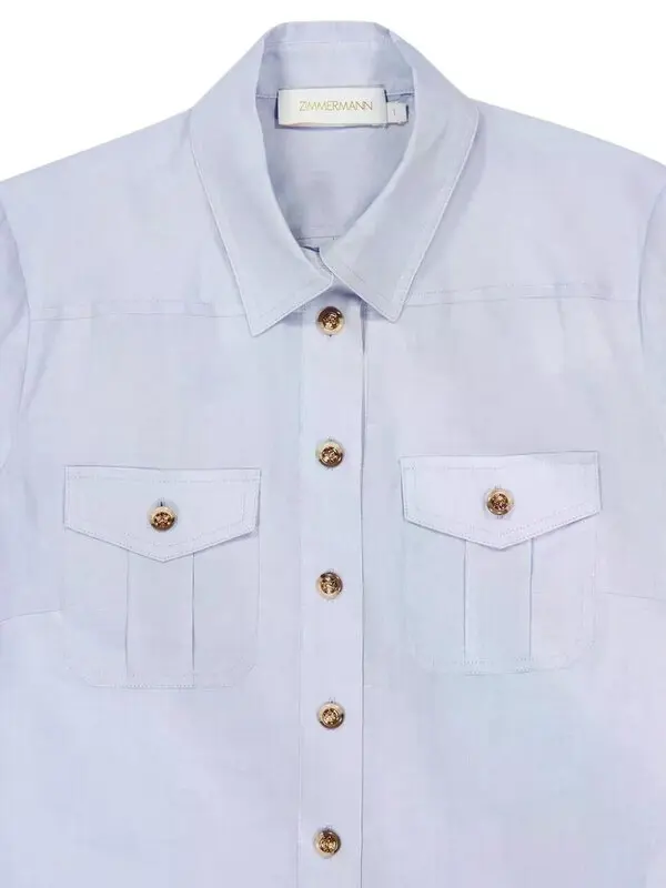 Zimmermann Safari Buttoned Shirt