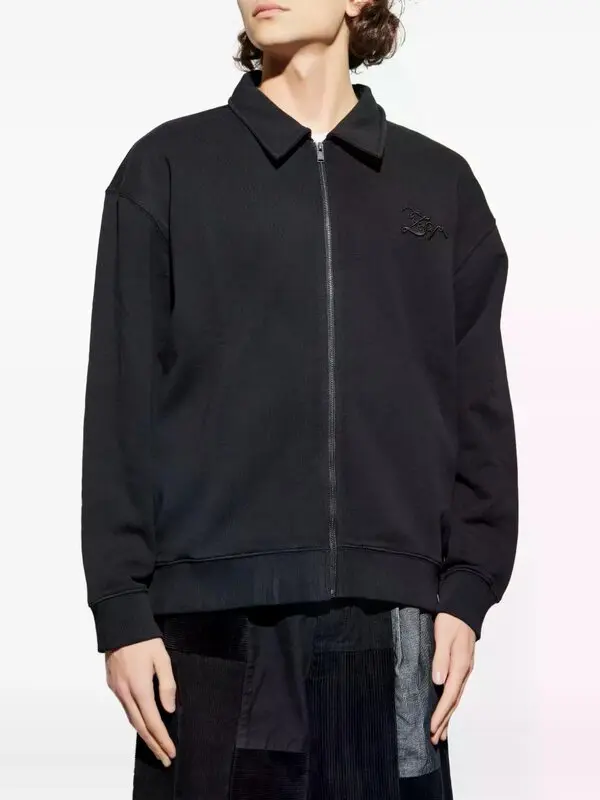 Zadig&Voltaire Logo-embroidered Zip Jacket