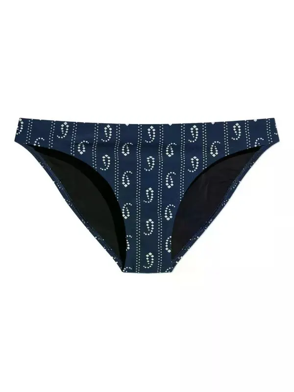 Tory Burch Printed Bikini - Blue